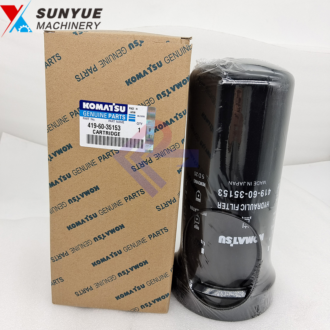 China Komatsu WA250 WA320 Hydraulic Filter For Wheel Loader 419-60 ...